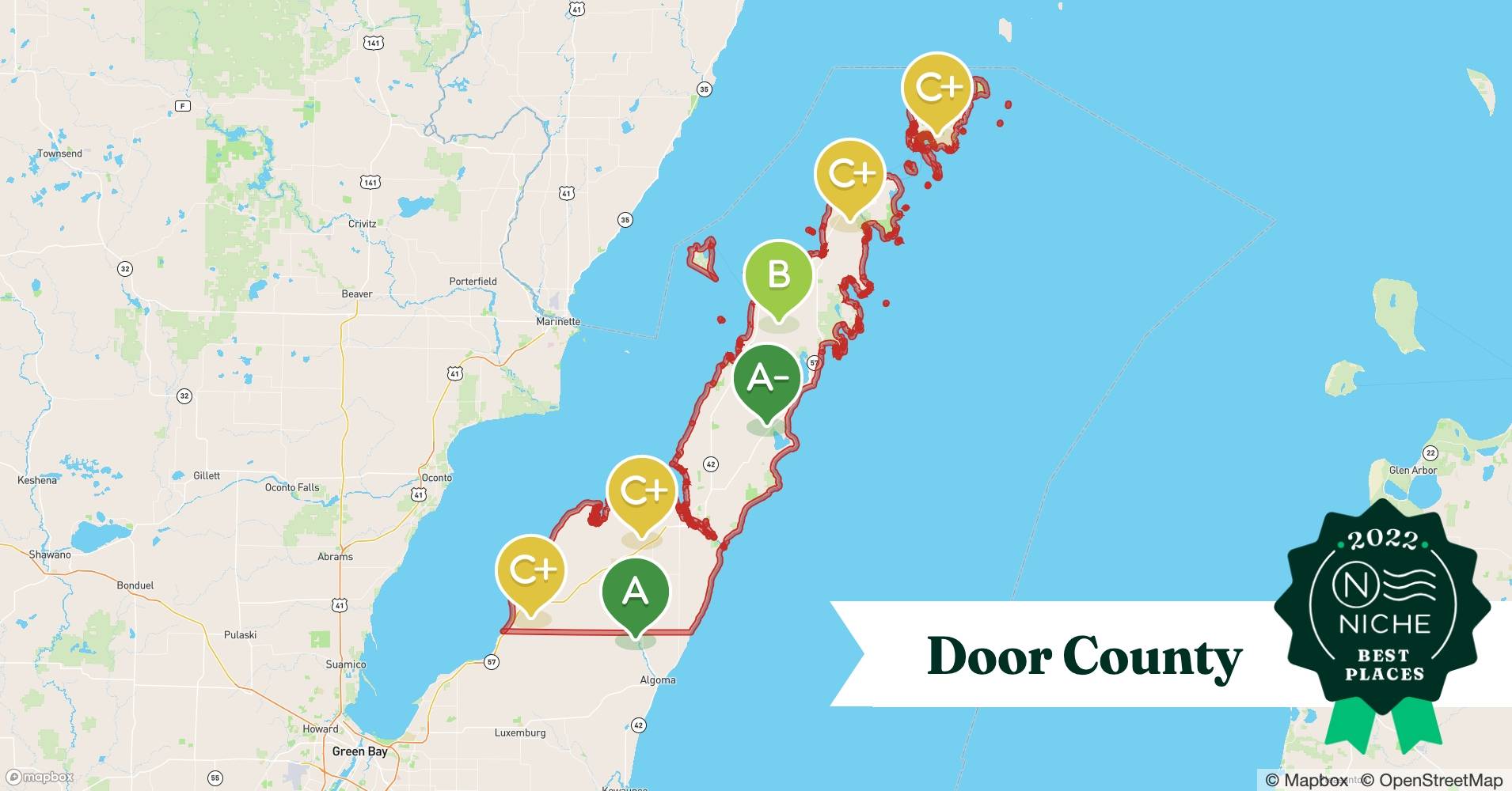 2022 Best Places to Live in Door County, WI - Niche