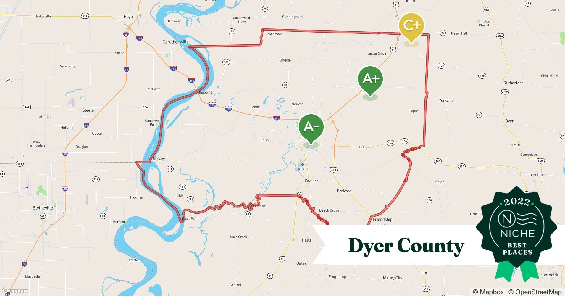 2022 Best Places to Live in Dyer County, TN - Niche