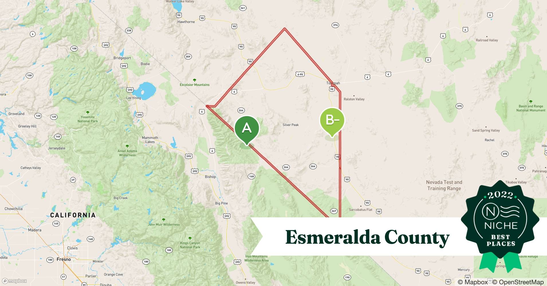 2022 Best Places to Live in Esmeralda County, NV - Niche