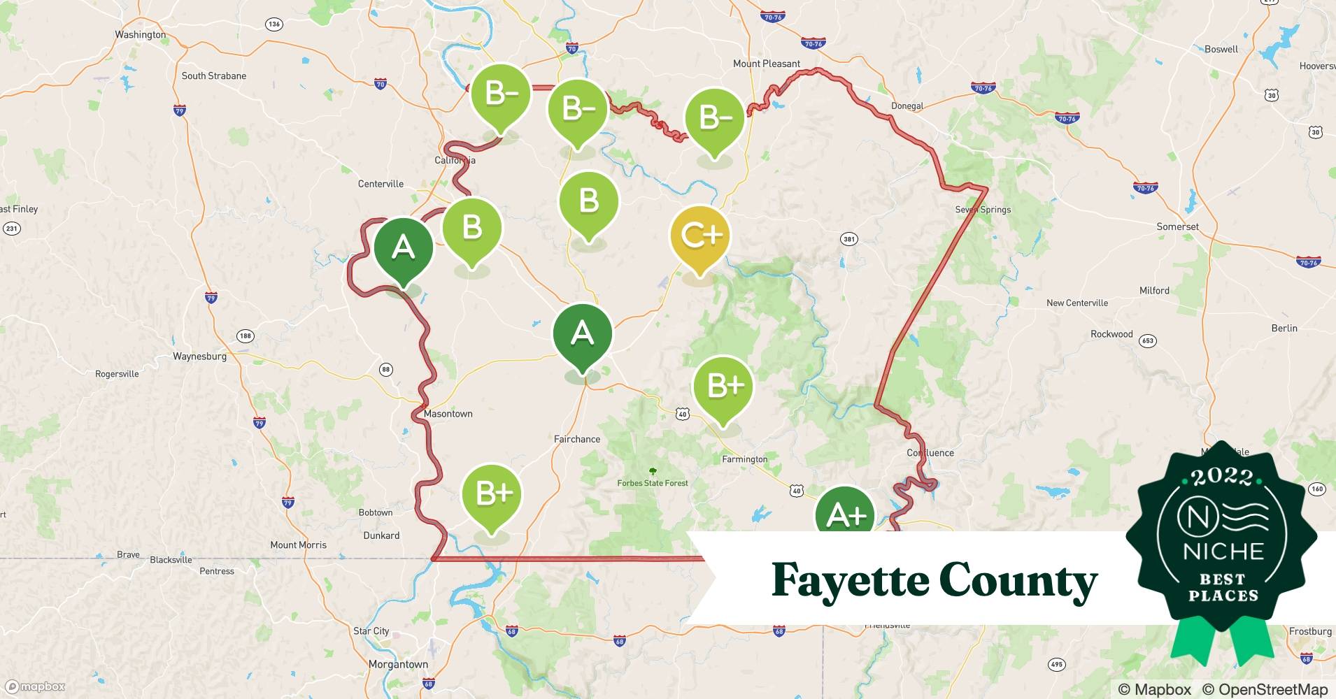 2022 Best Places to Live in Fayette County, PA - Niche