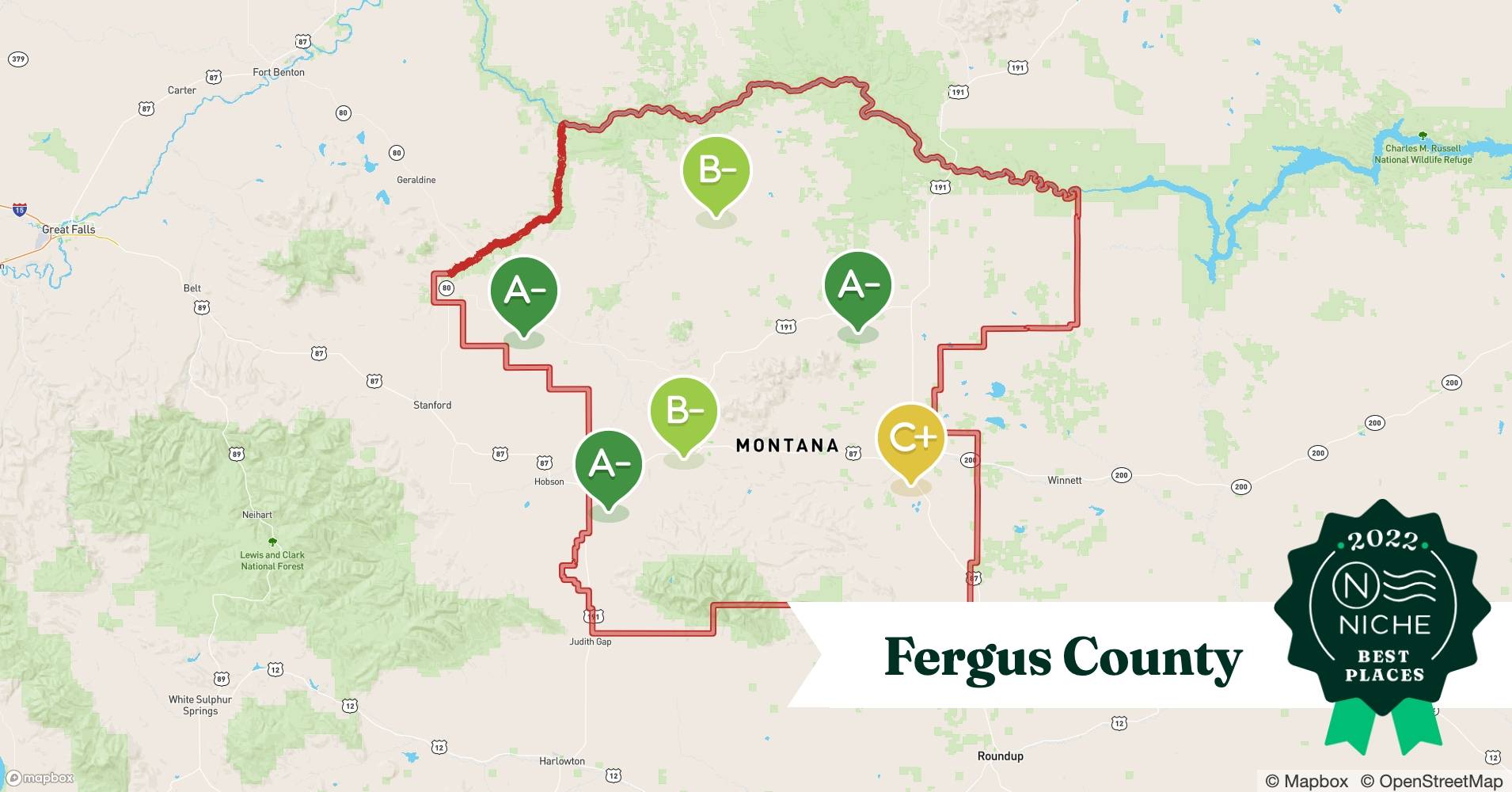 2022 Best Places to Live in Fergus County, MT - Niche