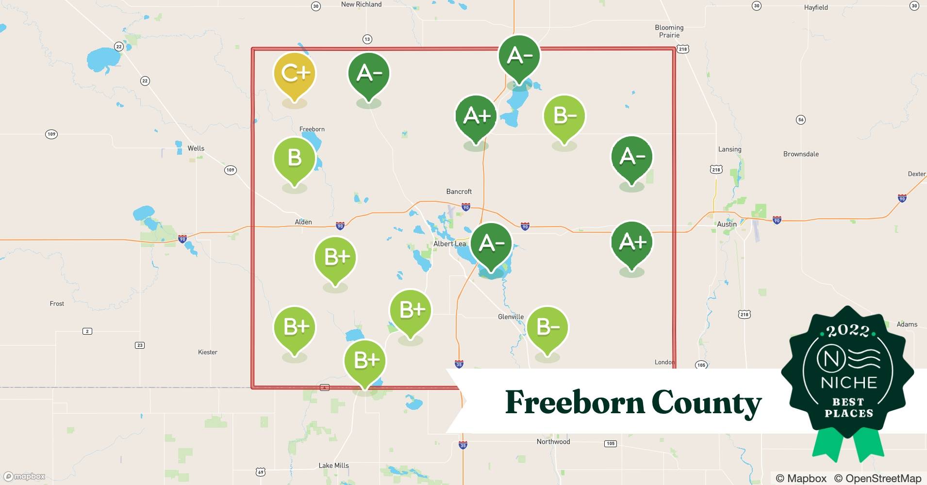 2022 Best Places to Live in Freeborn County, MN - Niche