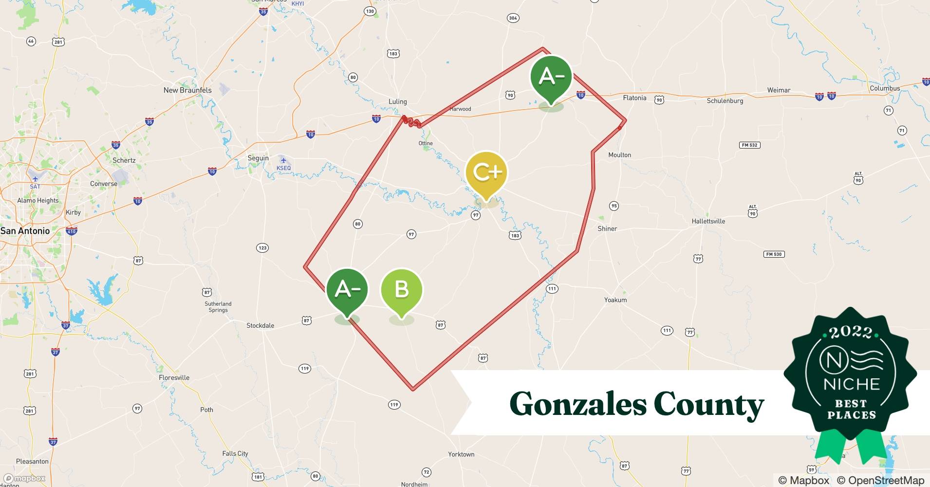2022 Best Places to Live in Gonzales County, TX - Niche