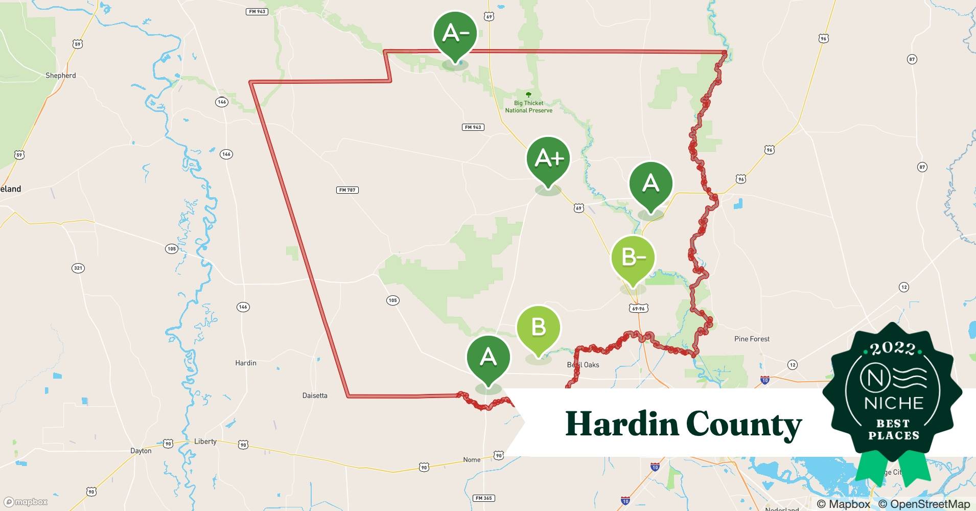 2022 Safe Places to Live in Hardin County, TX - Niche