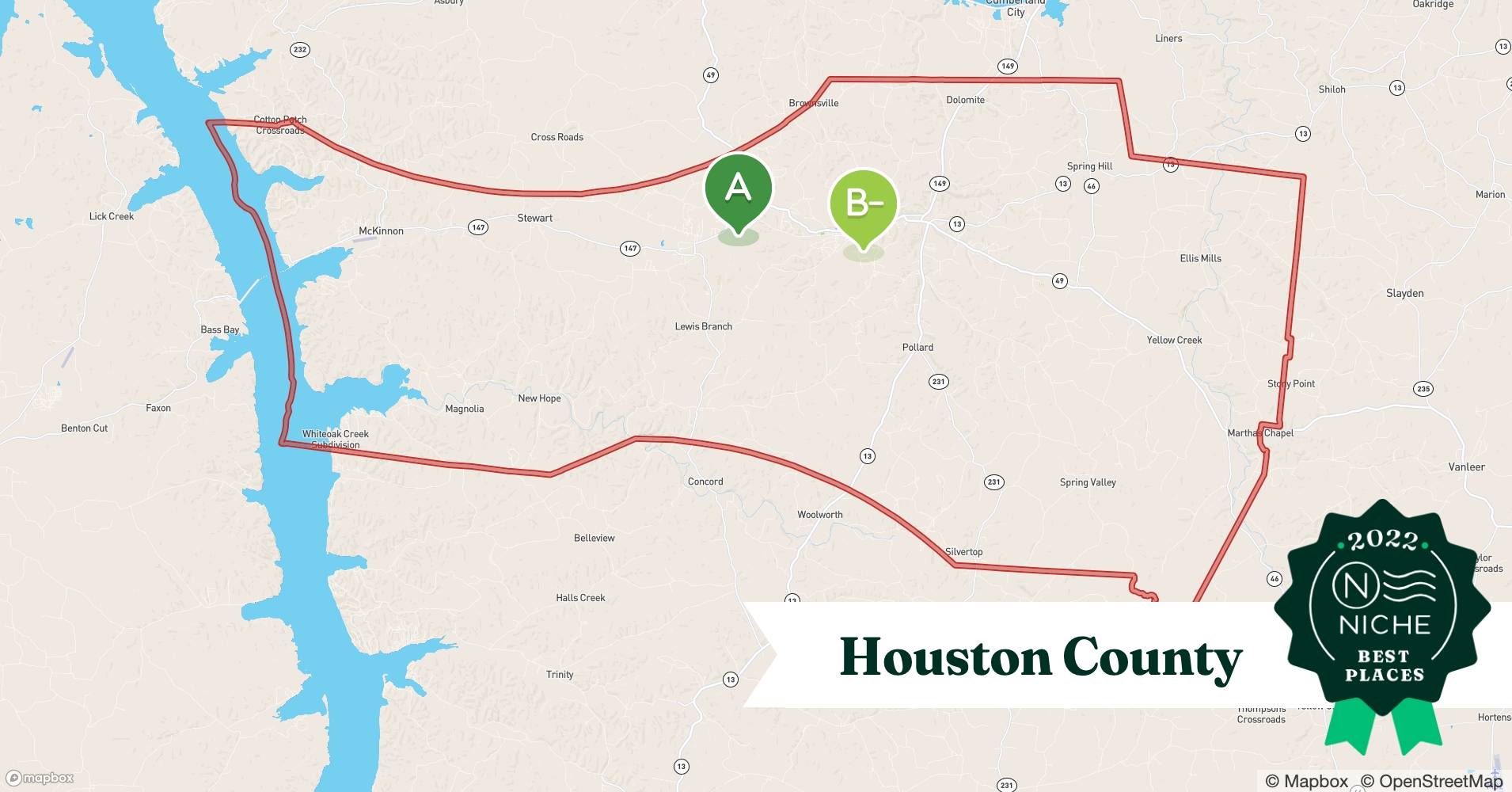 2022 Safe Places to Live in Houston County, TN - Niche