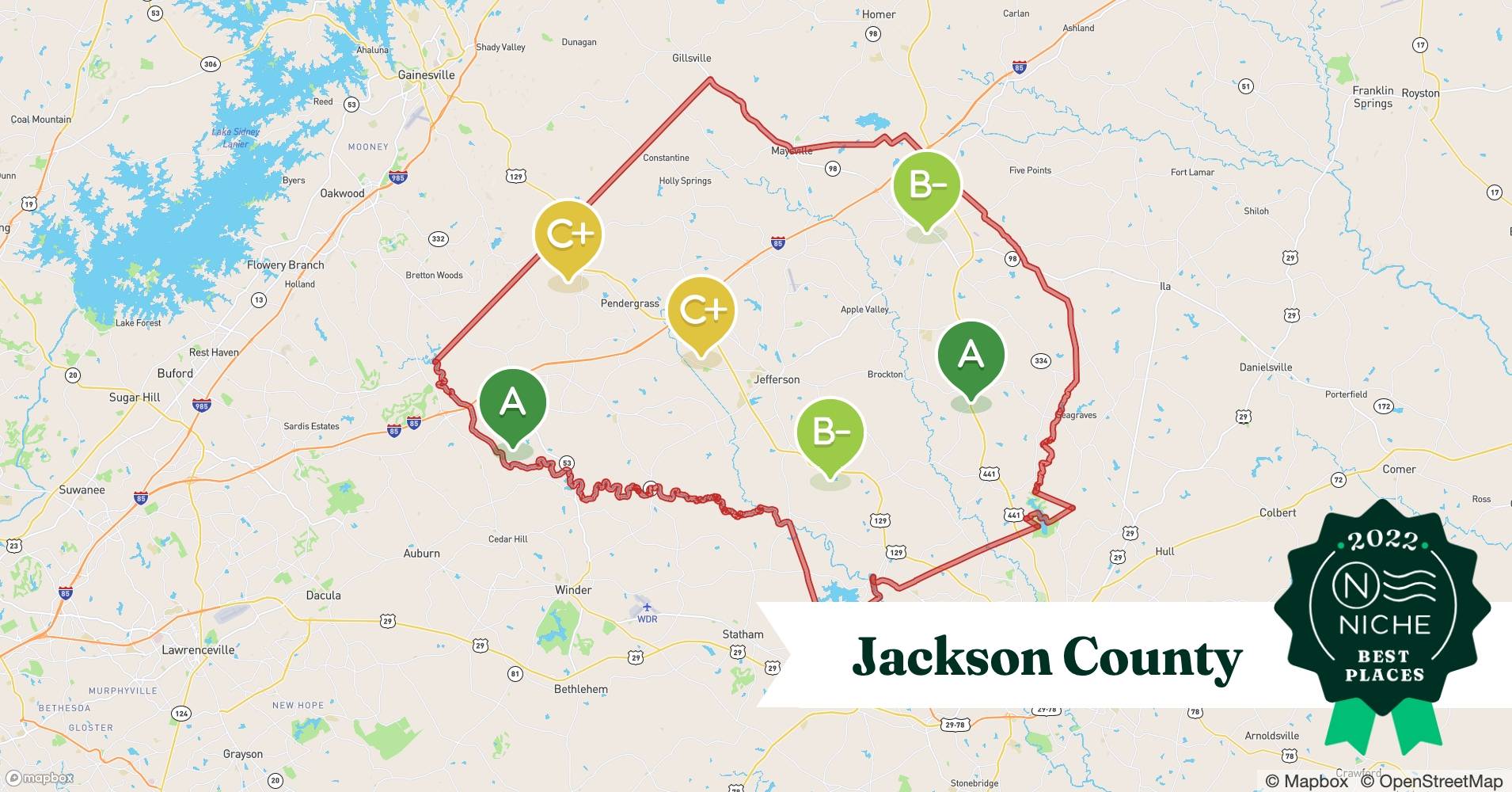2022 Best Places to Live in Jackson County, GA - Niche