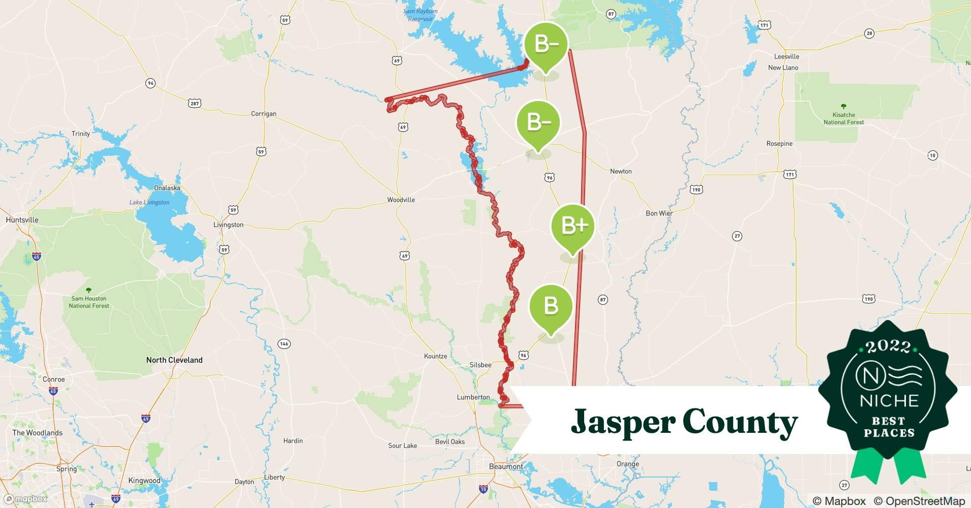2022 Best Places to Live in Jasper County, TX - Niche