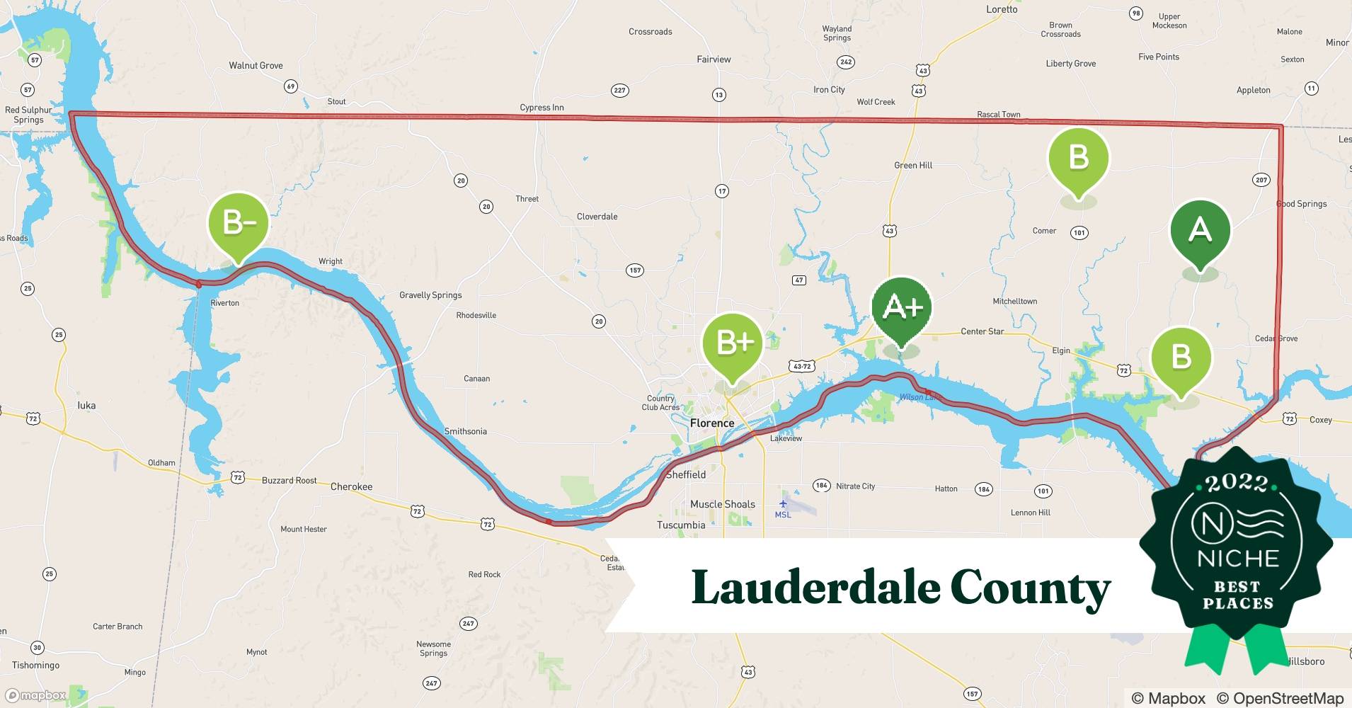 2022 Best Places to Live in Lauderdale County, AL - Niche