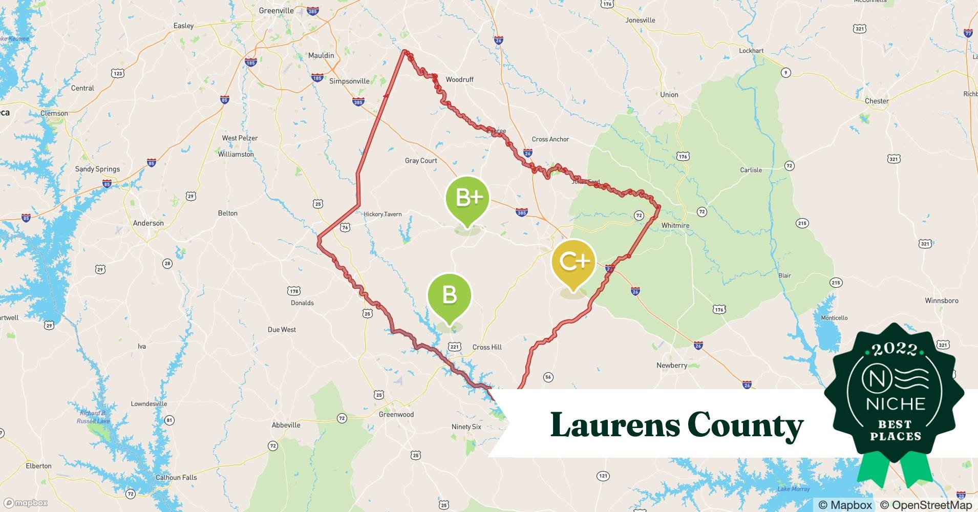 2022 Best Places to Live in Laurens County, SC - Niche