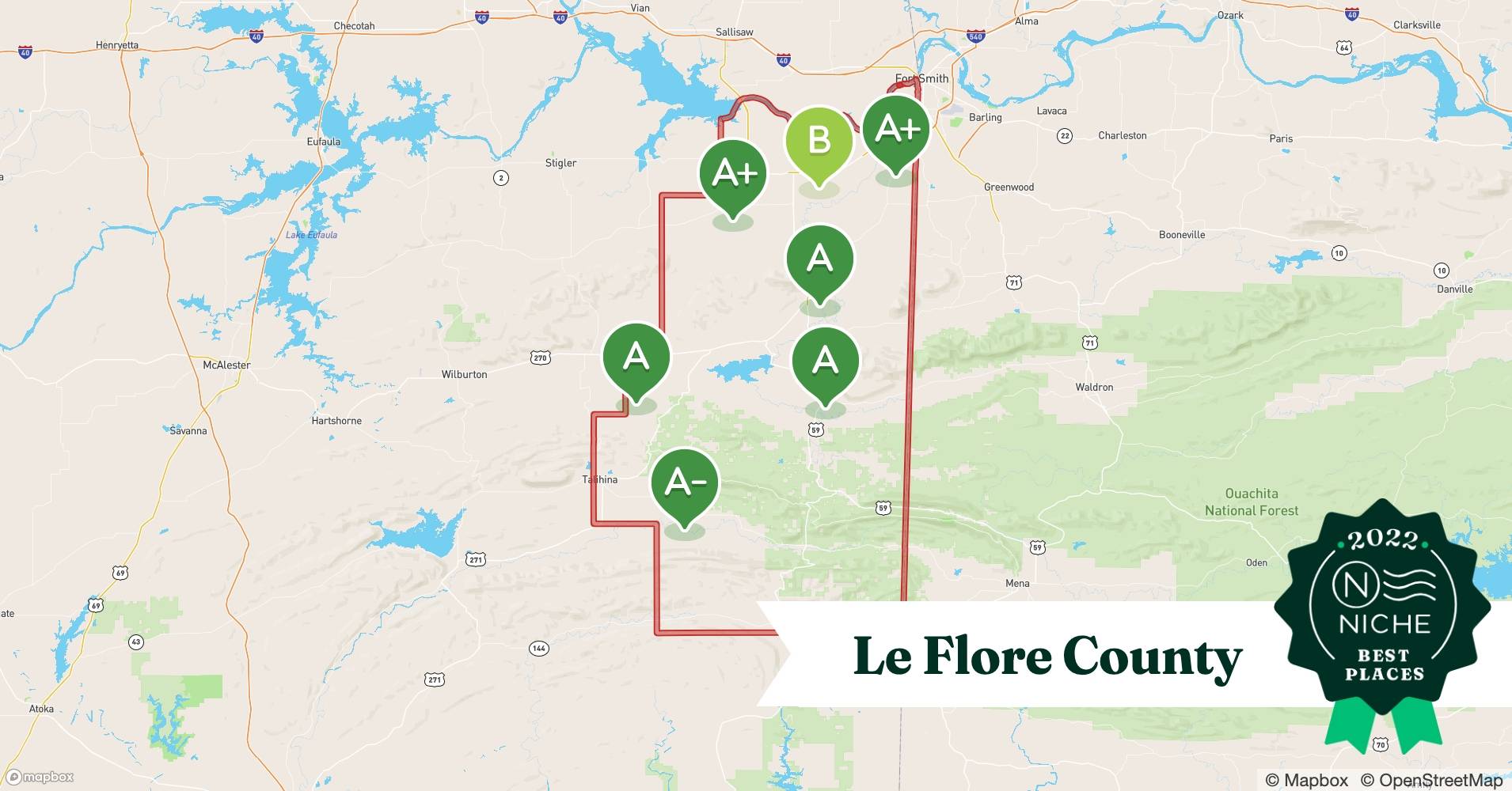 2022 Safe Places to Live in Le Flore County, OK - Niche