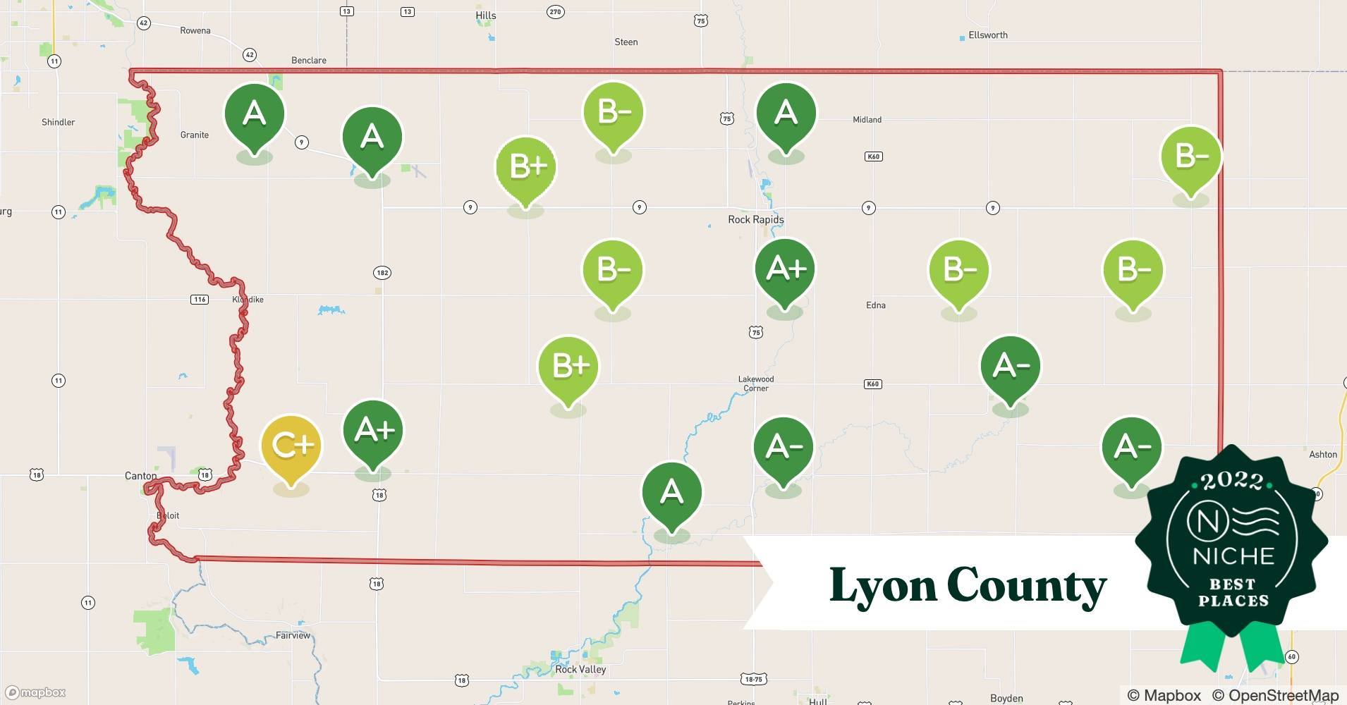 2022 Best Places to Live in Lyon County, IA - Niche
