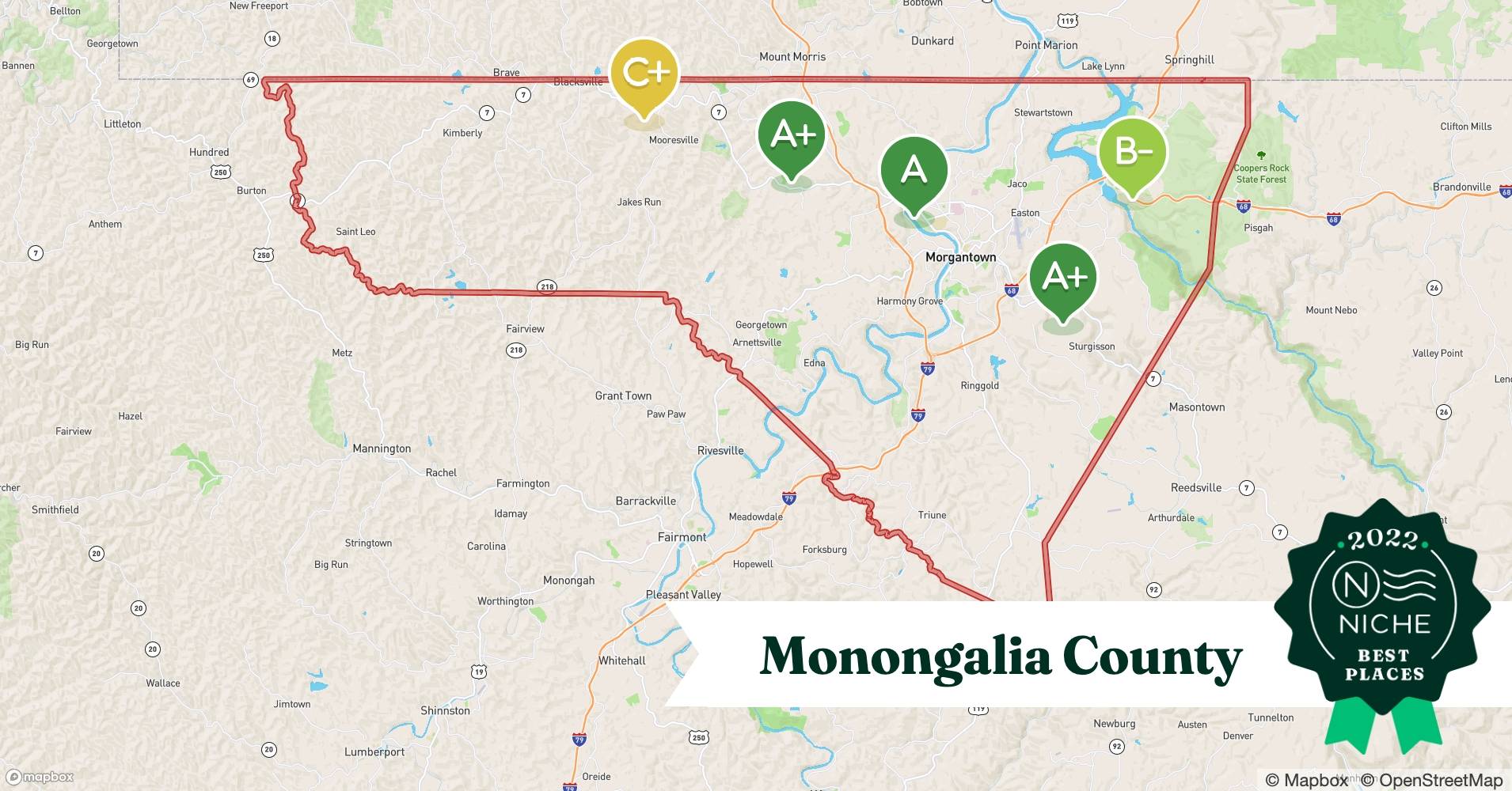2022 Best Places to Live in Monongalia County, WV - Niche