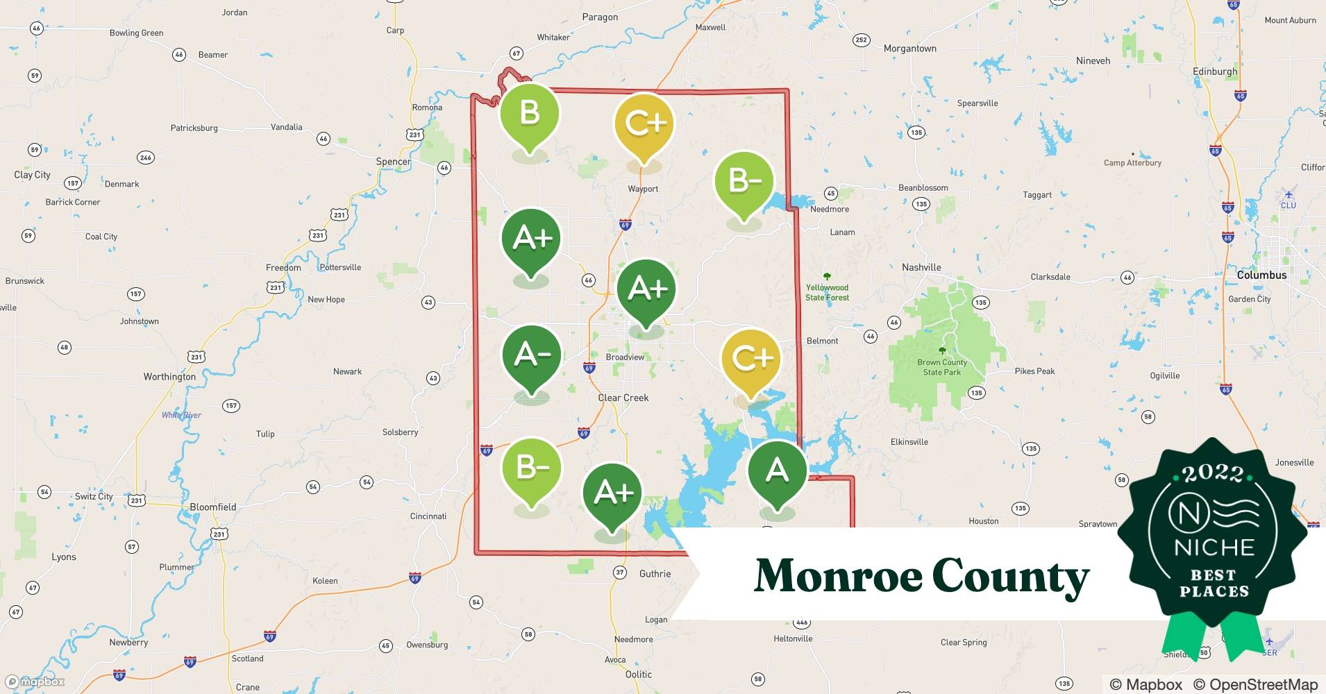 2022 Best Places to Live in Monroe County, IN - Niche