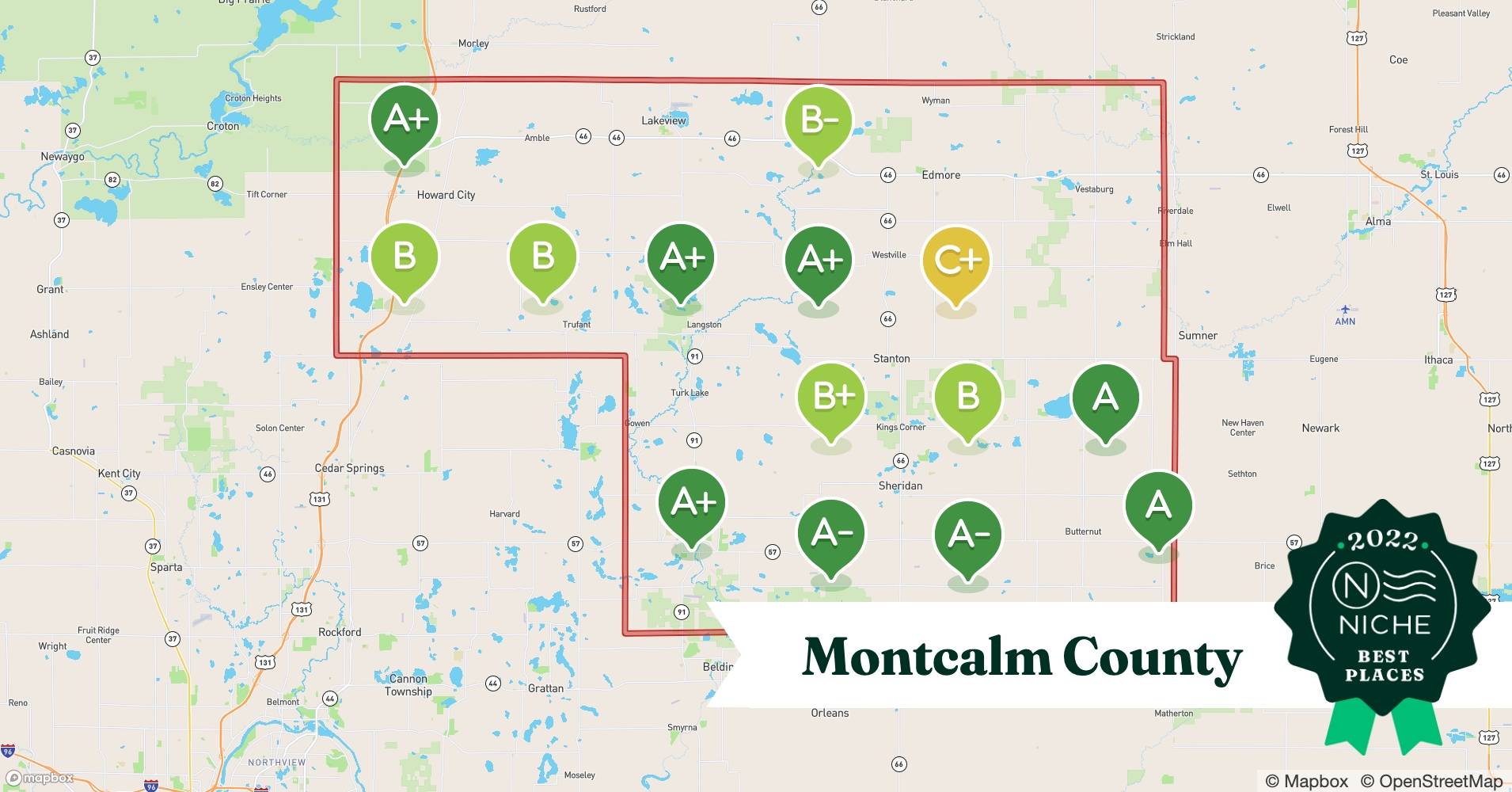 2022 Safe Places to Live in Montcalm County, MI - Niche