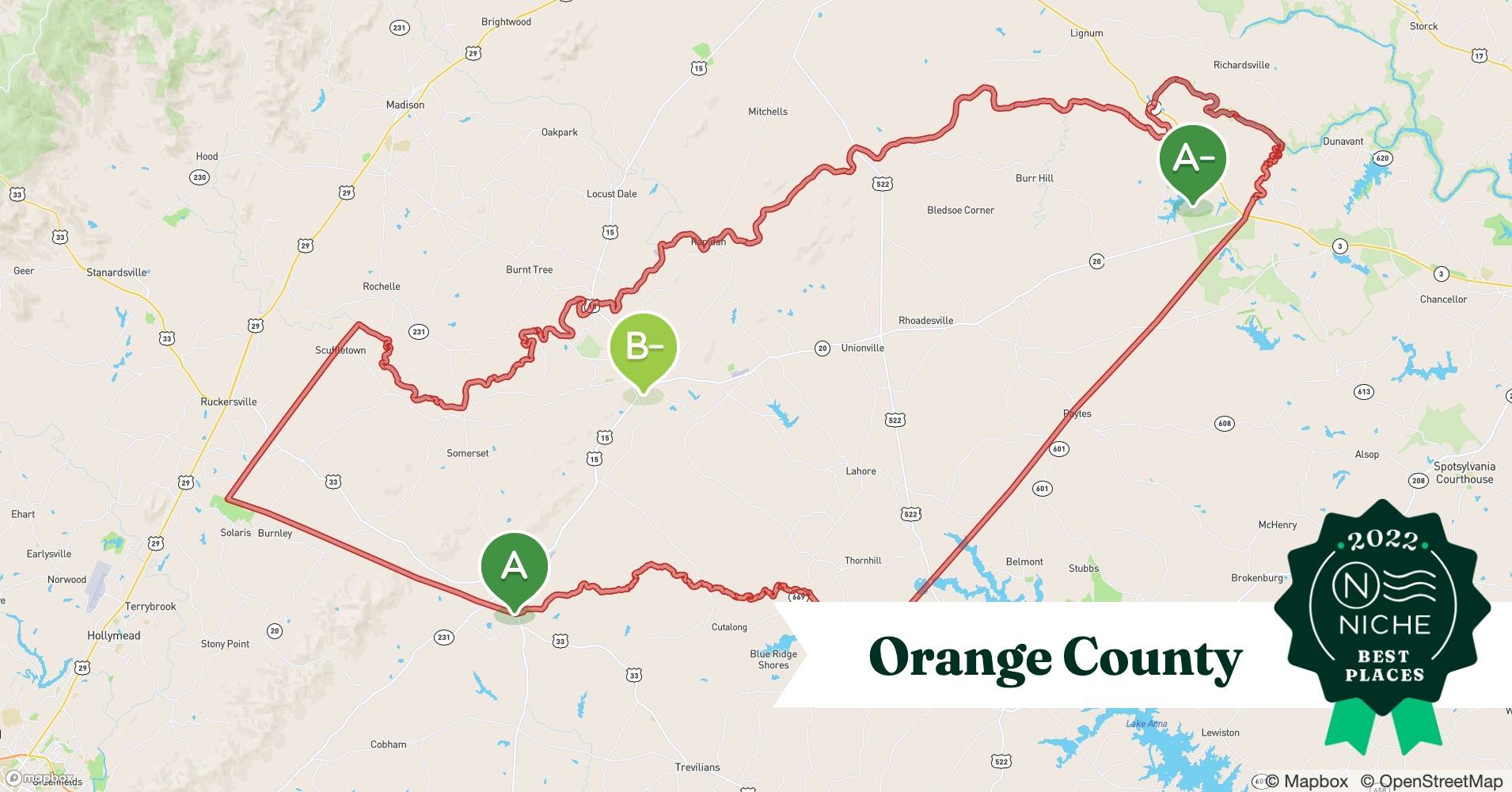 2022 Best Places to Buy a House in Orange County, VA - Niche