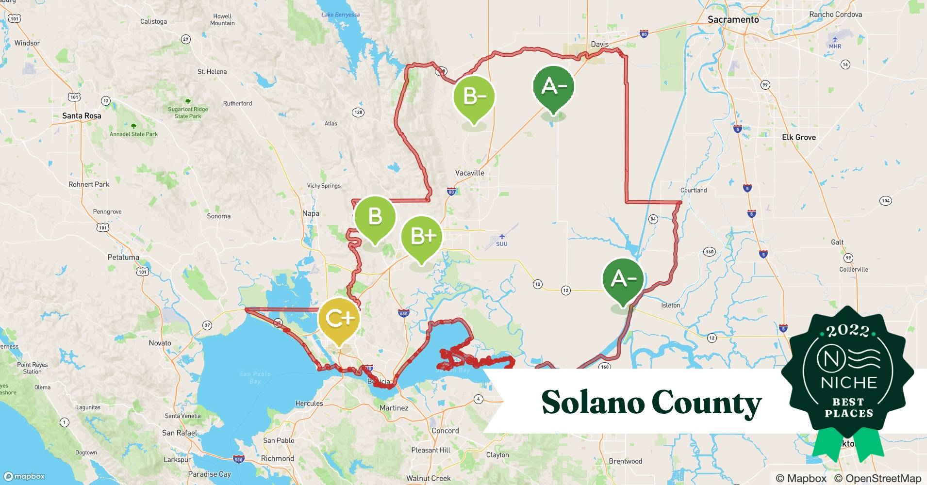 2022 Safe Places to Live in Solano County, CA - Niche