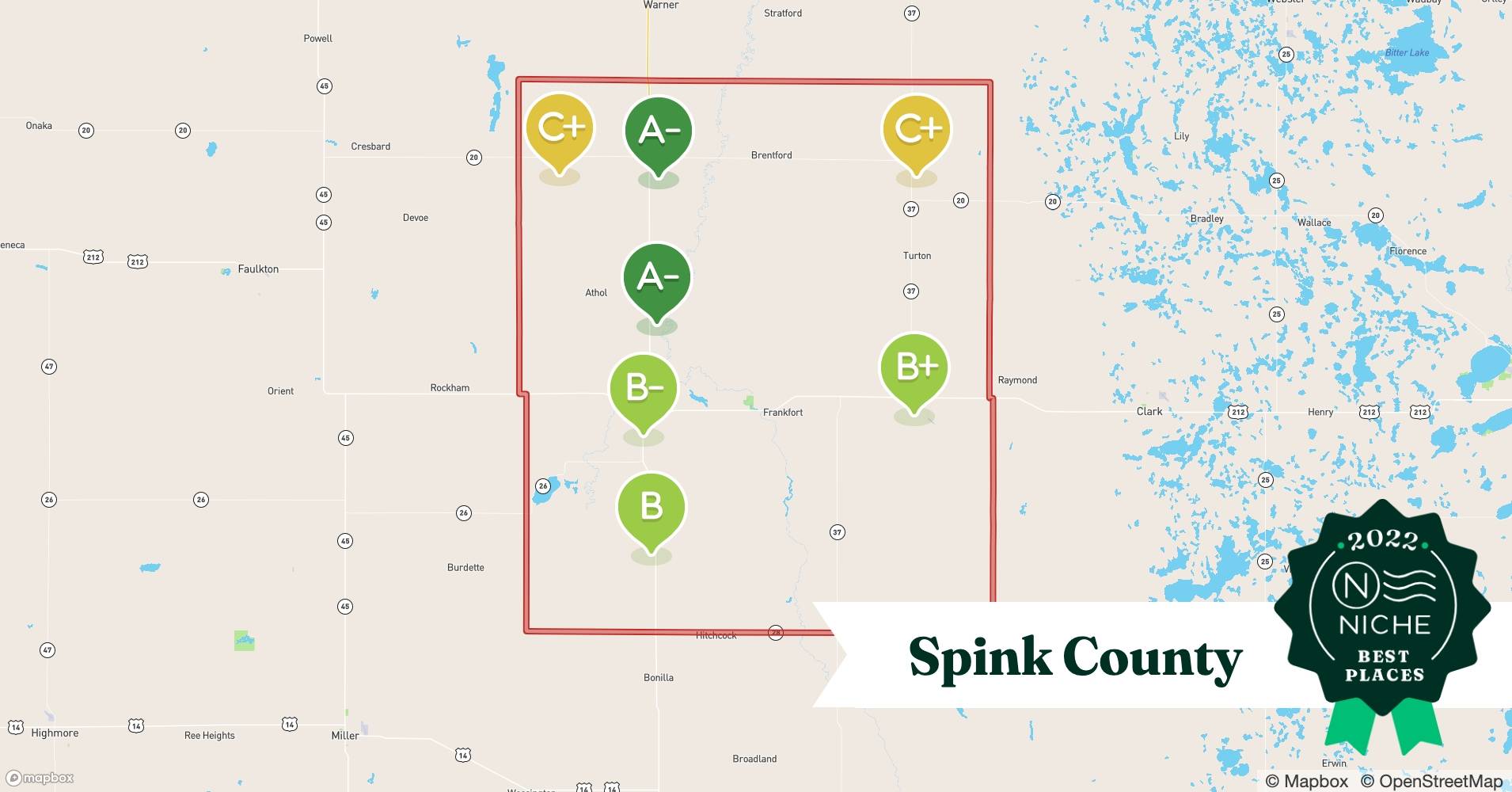 Best Spink County ZIP Codes to Live In - Niche