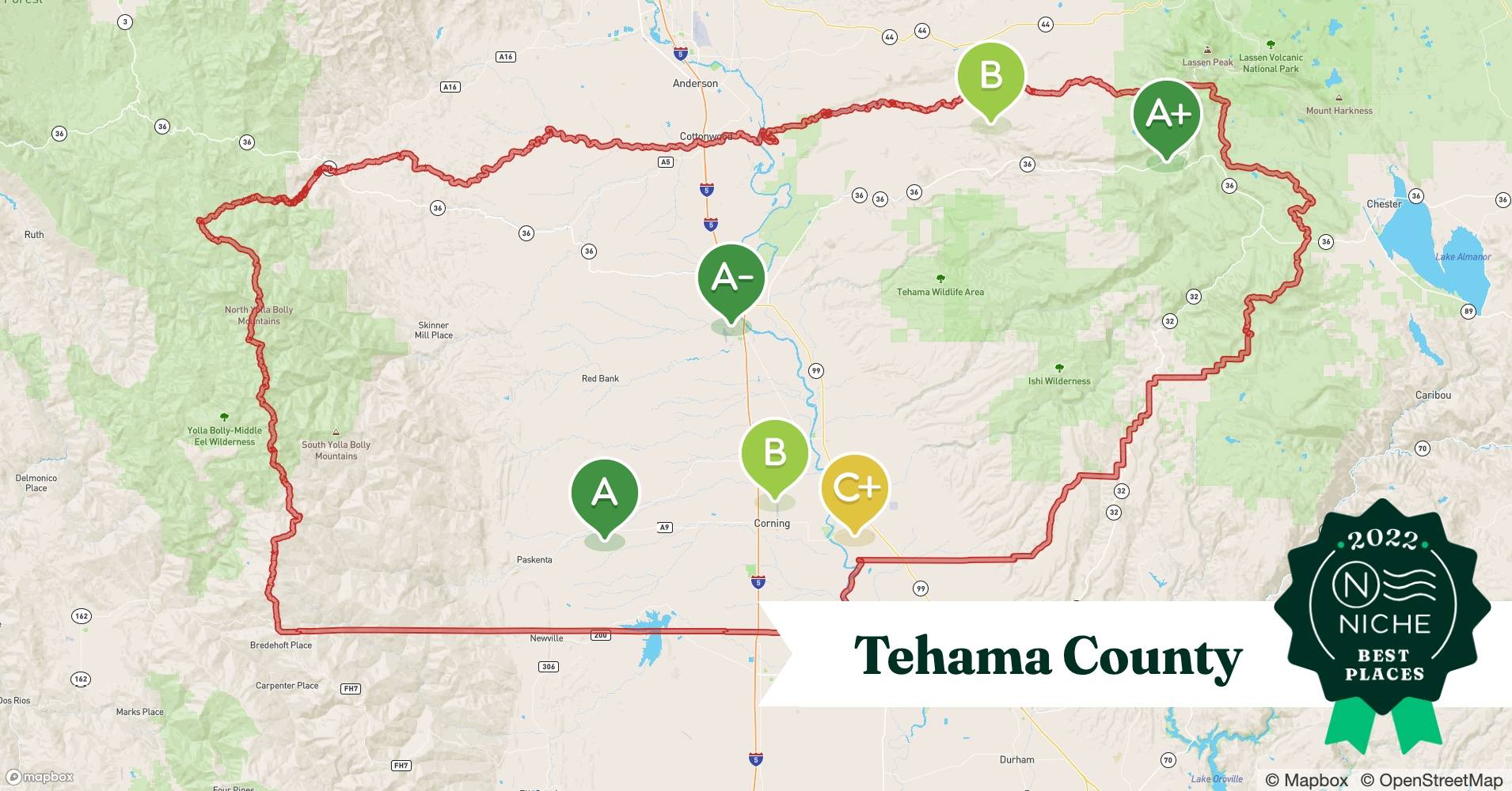 2022 Best Places to Live in Tehama County, CA - Niche