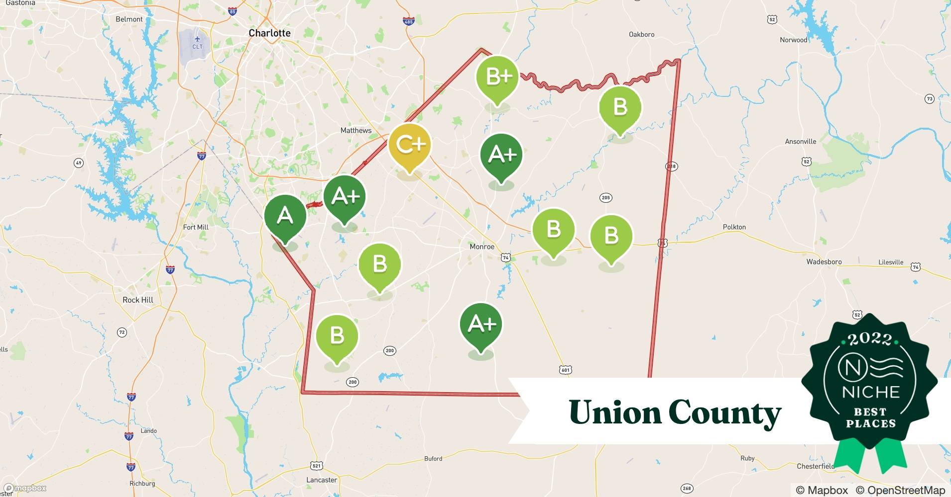 2022 Best Places to Live in Union County, NC - Niche