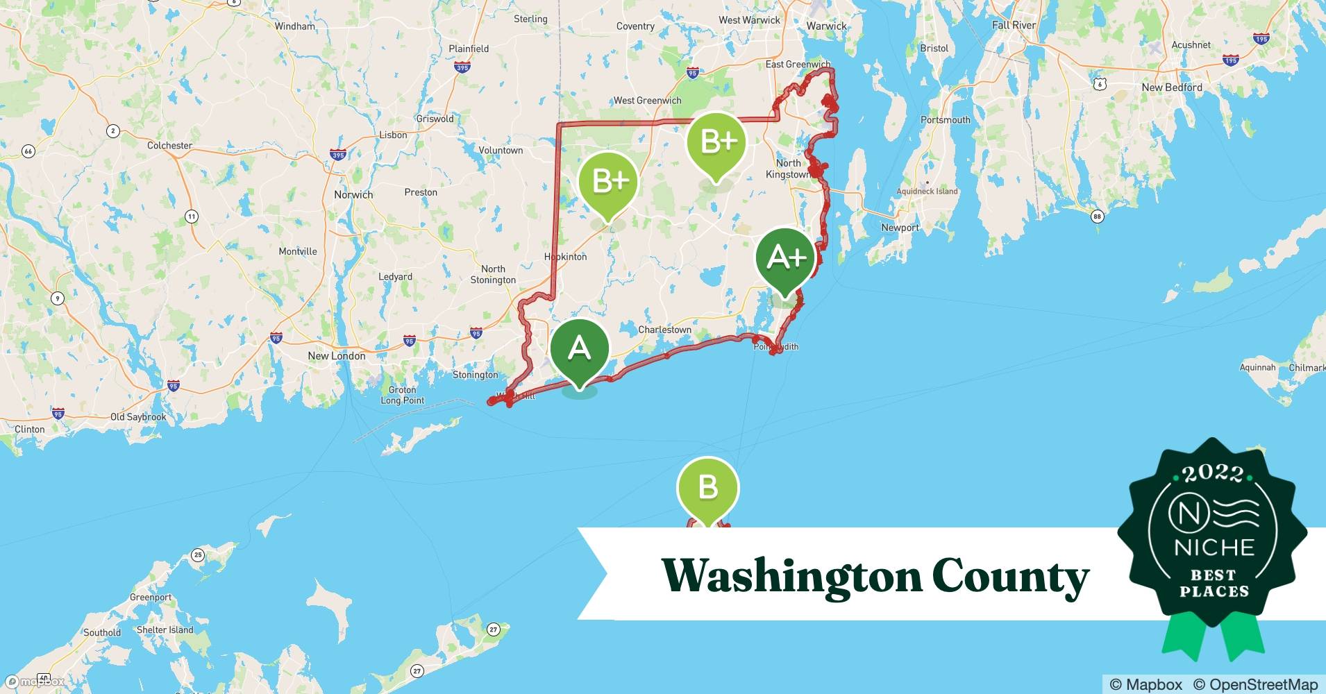 2022 Safe Places to Live in Washington County, RI - Niche