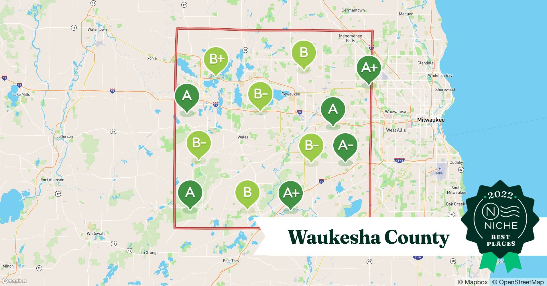 Waukesha County ZIP Codes With The Best Public Schools Niche Waukesha County ZIP Codes With The Best Public Schools Niche