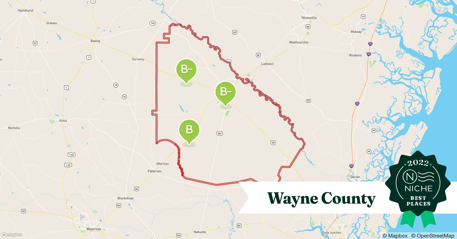 2022 Best Places to Live in Wayne County, GA - Niche