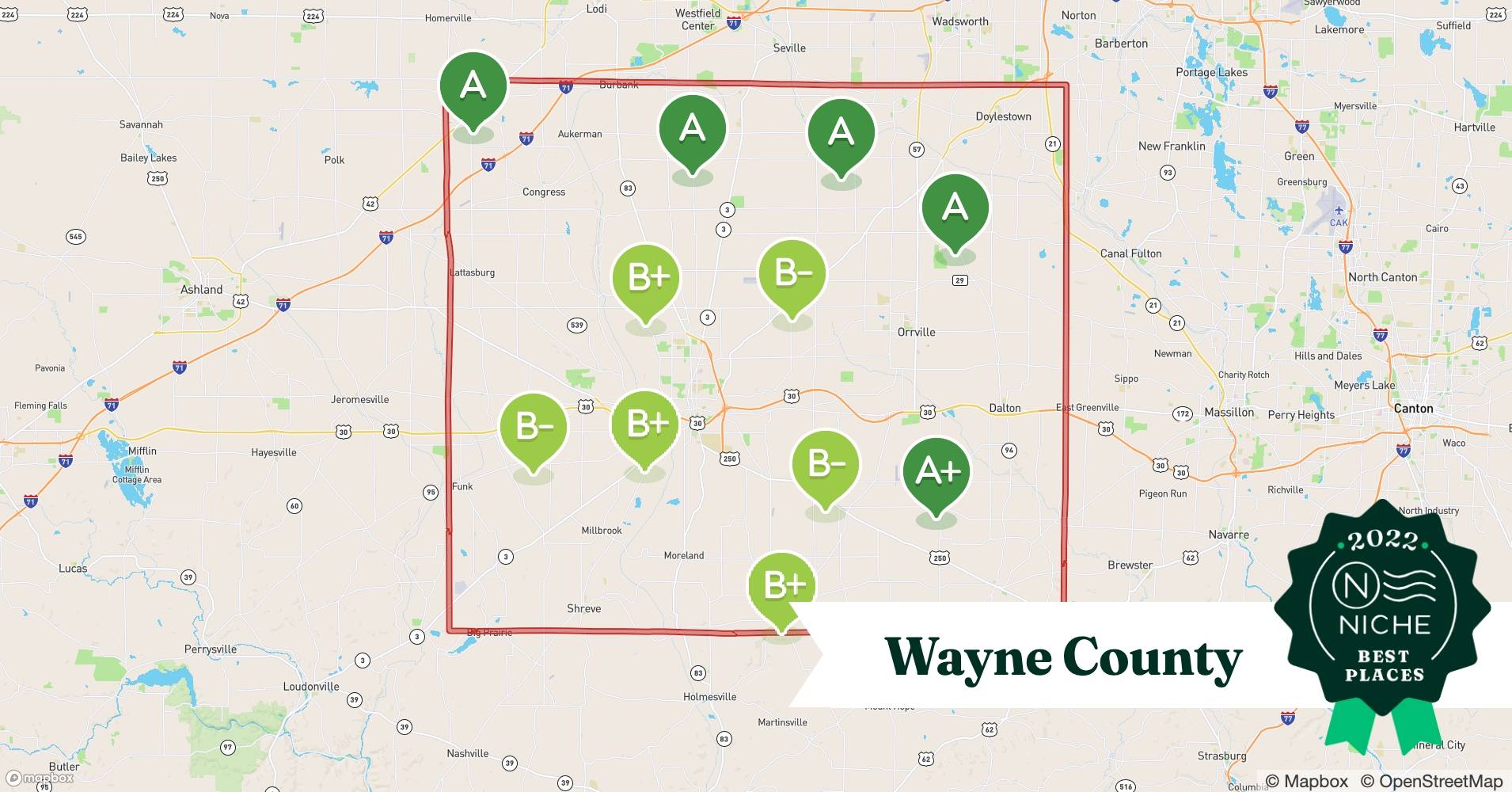 2022 Safe Places to Live in Wayne County, OH - Niche