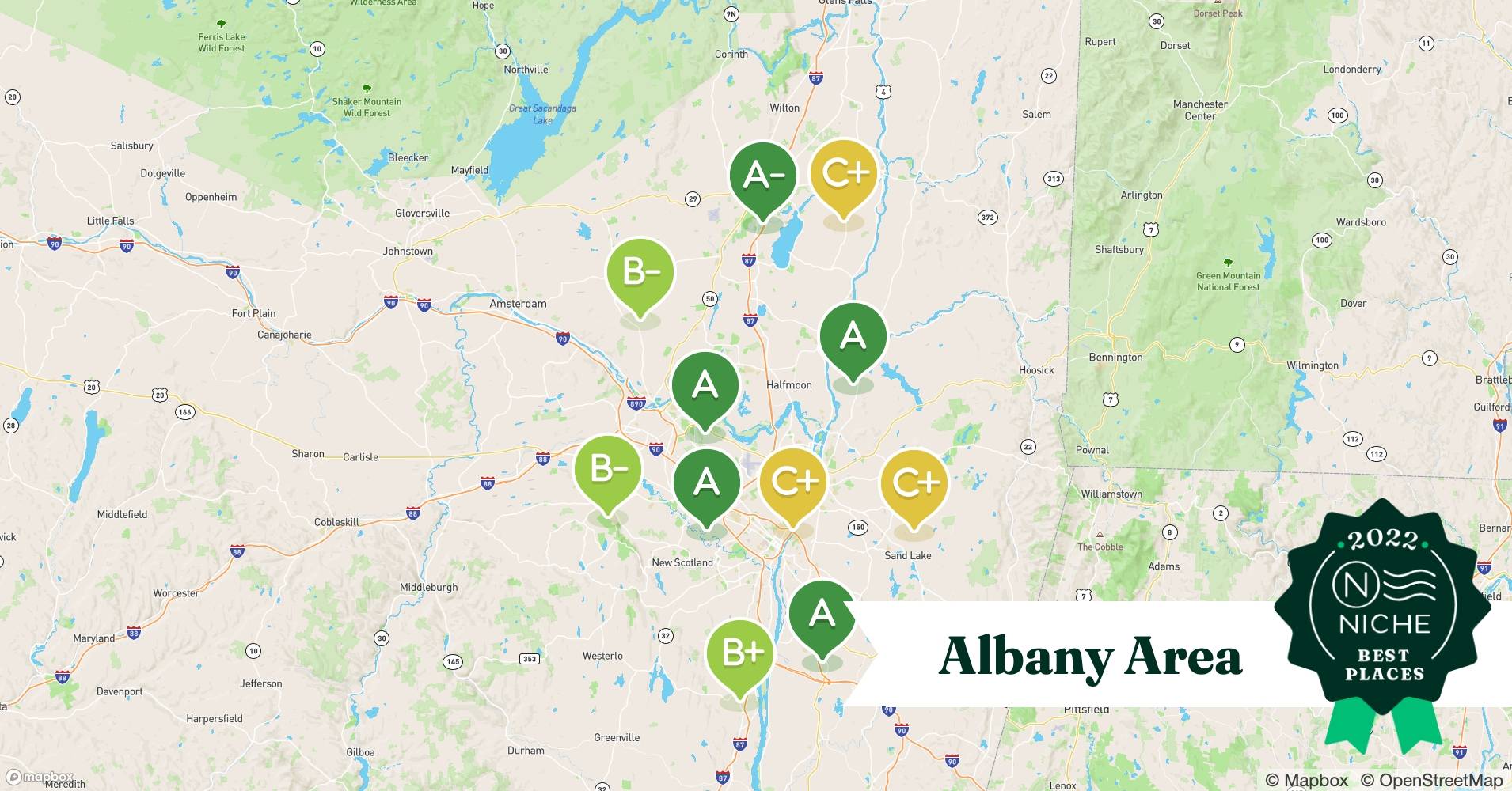 2022 Best Places to Live in the Albany Area - Niche