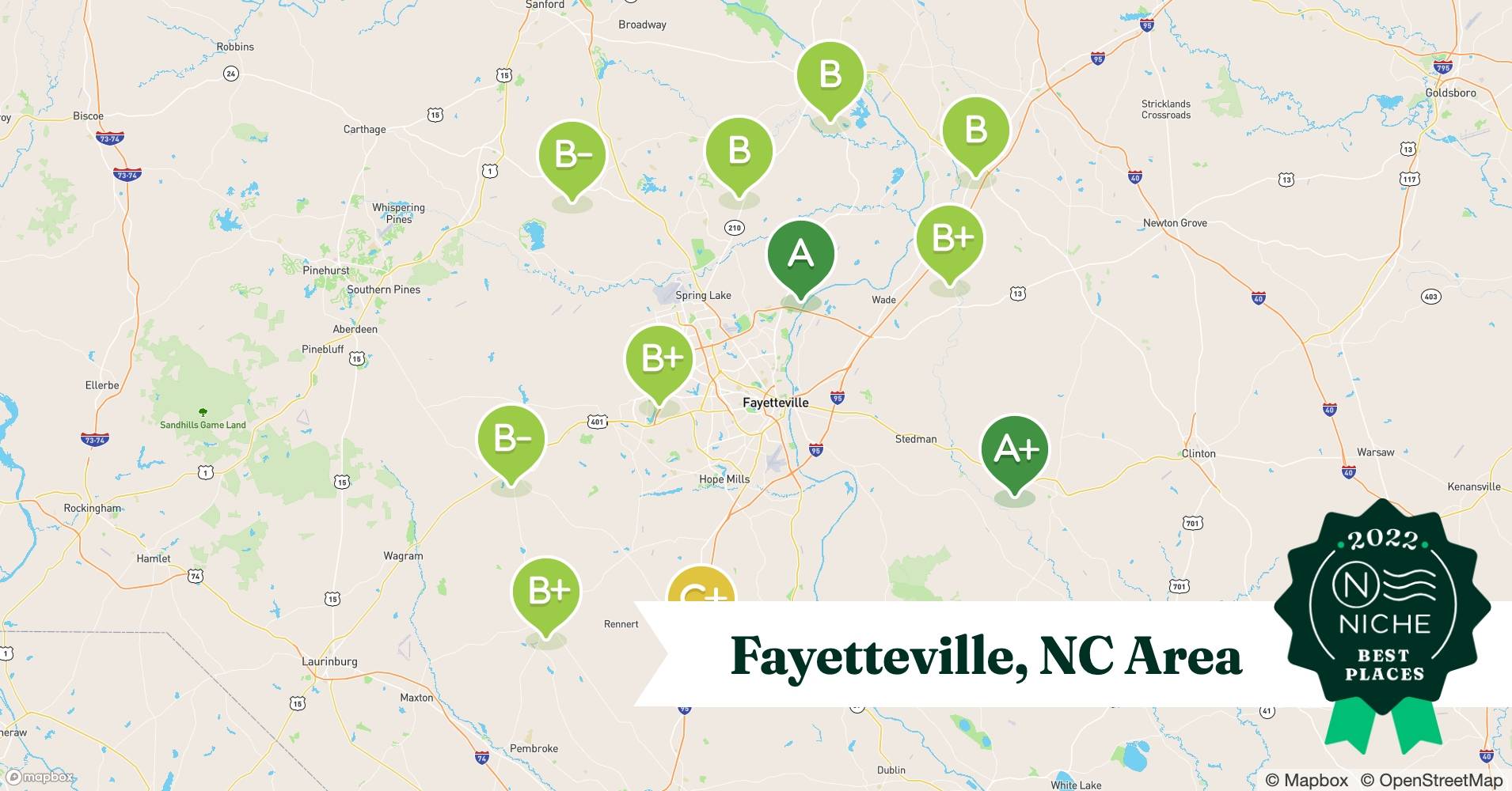 2022 Best Places to Live in the Fayetteville, NC Area - Niche