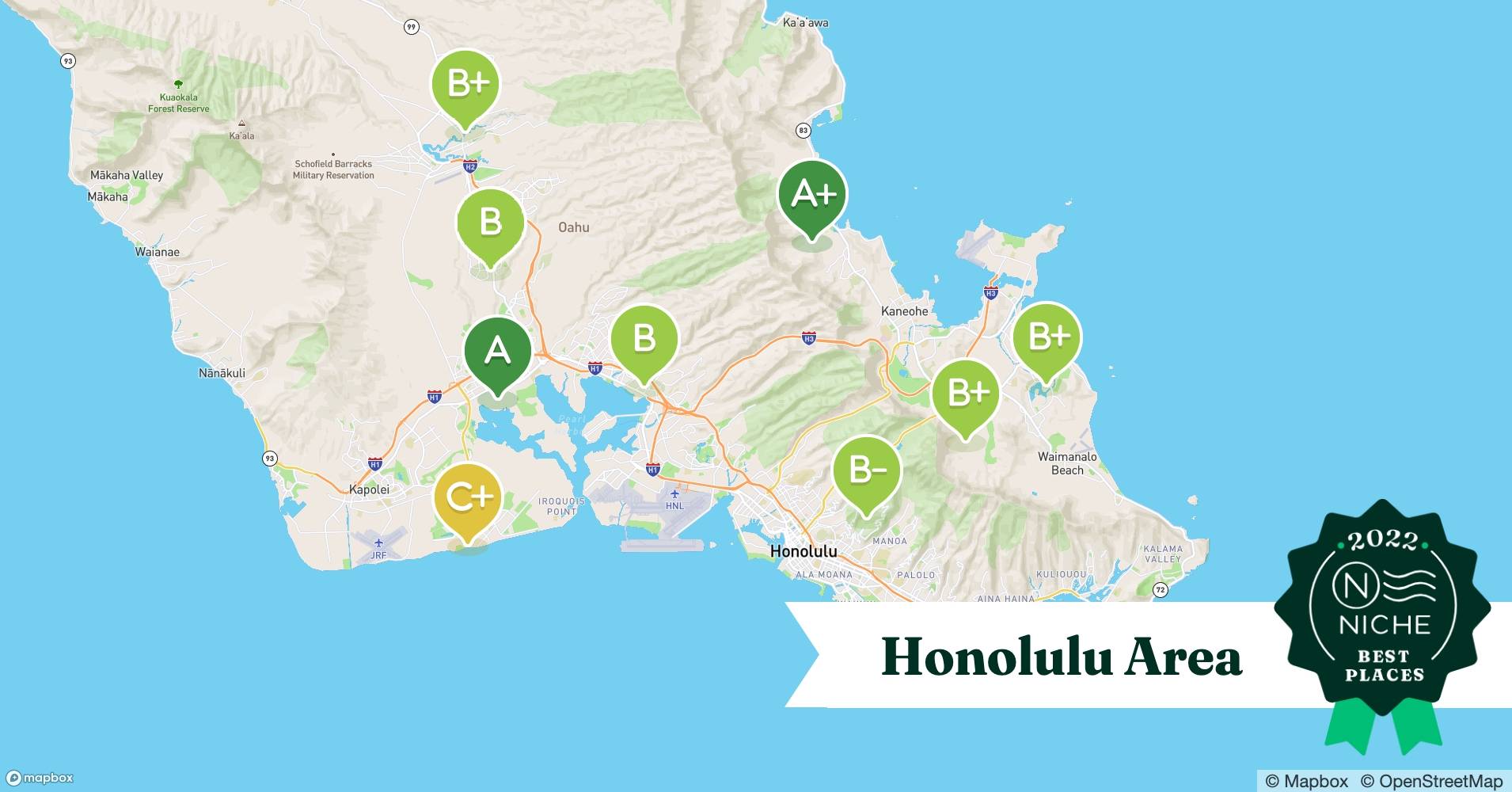 2022 Best Places to Live in the Honolulu Area - Niche