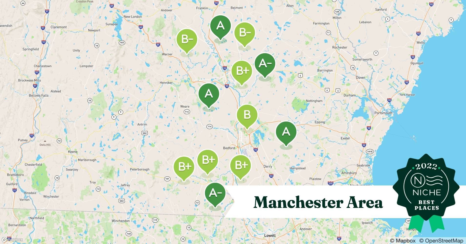 2022 Best Manchester Area Suburbs to Live - Niche