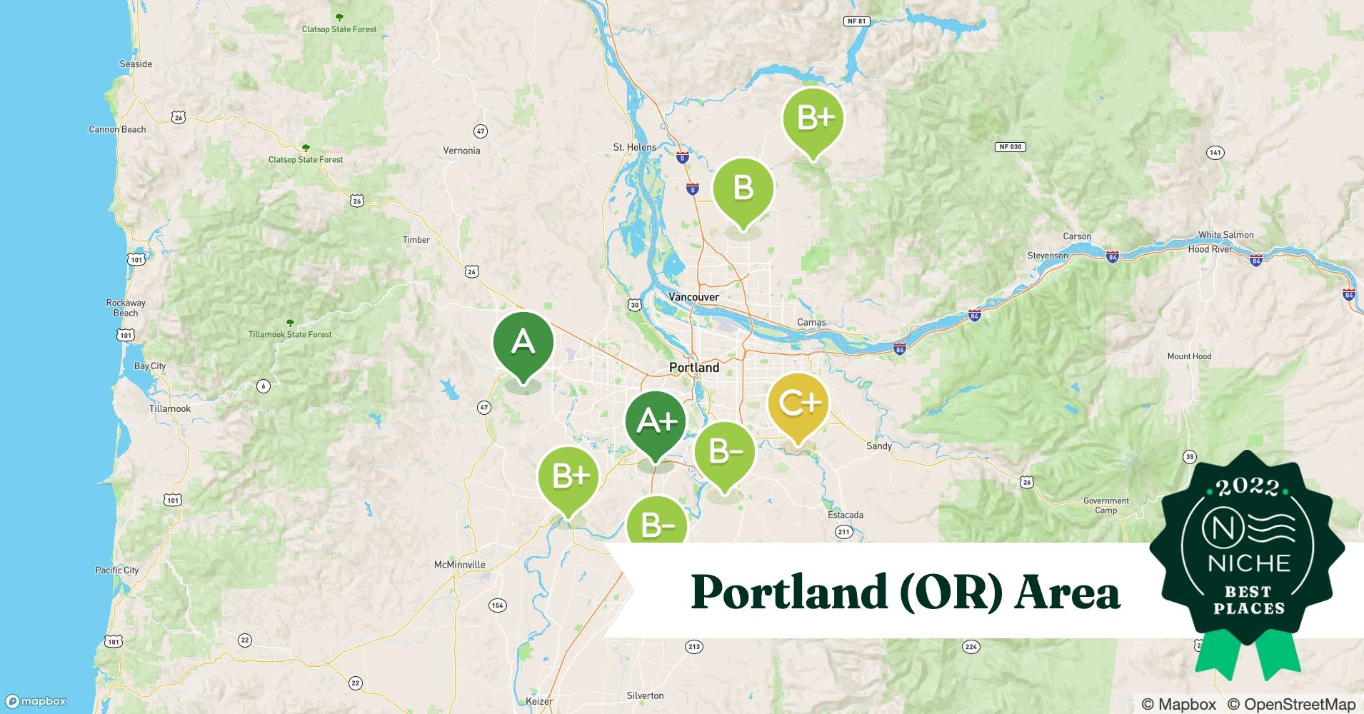 2022 Best Places to Live in the Portland Area - Niche