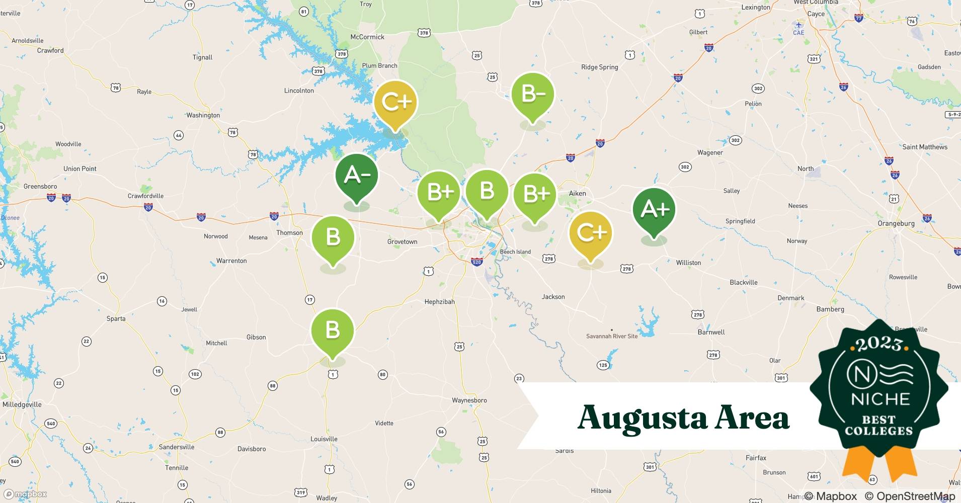2023 Best College Campuses in the Augusta Area - Niche