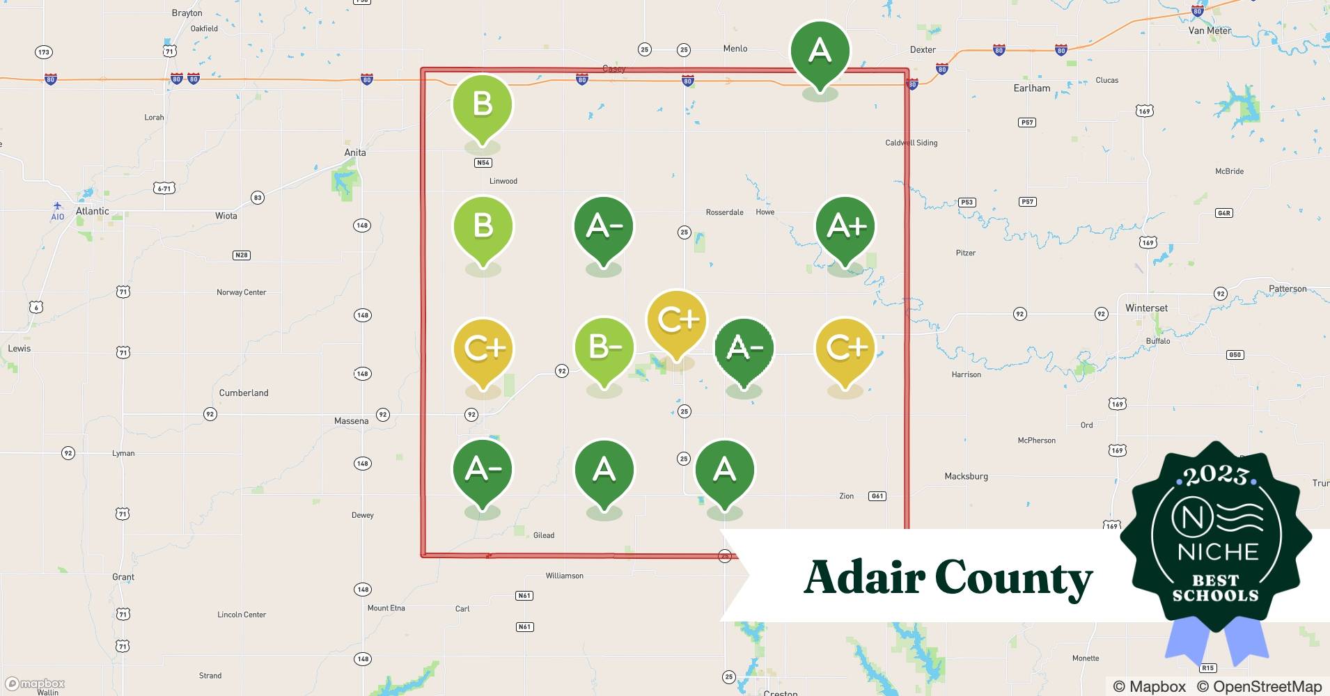 K-12 Schools in Adair County, IA - Niche