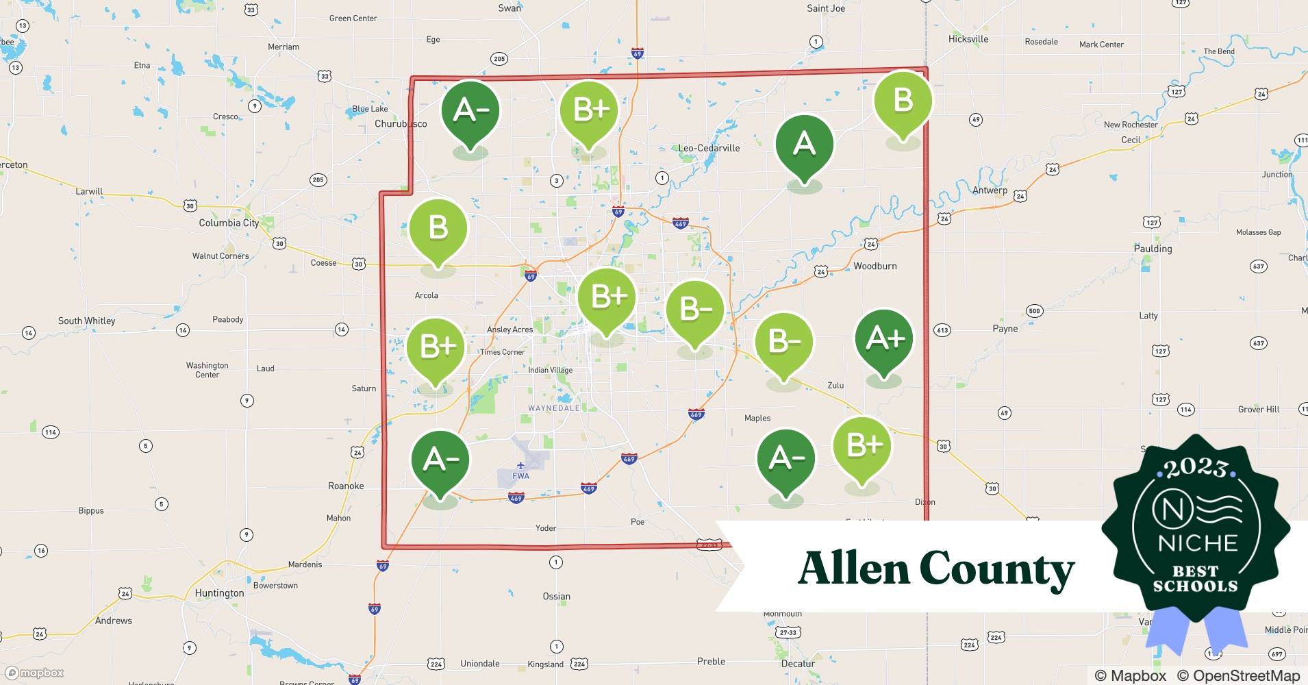School Districts in Allen County, IN - Niche