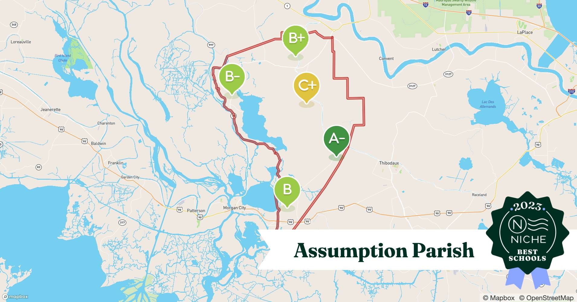 K-12 Schools in Assumption Parish, LA - Niche