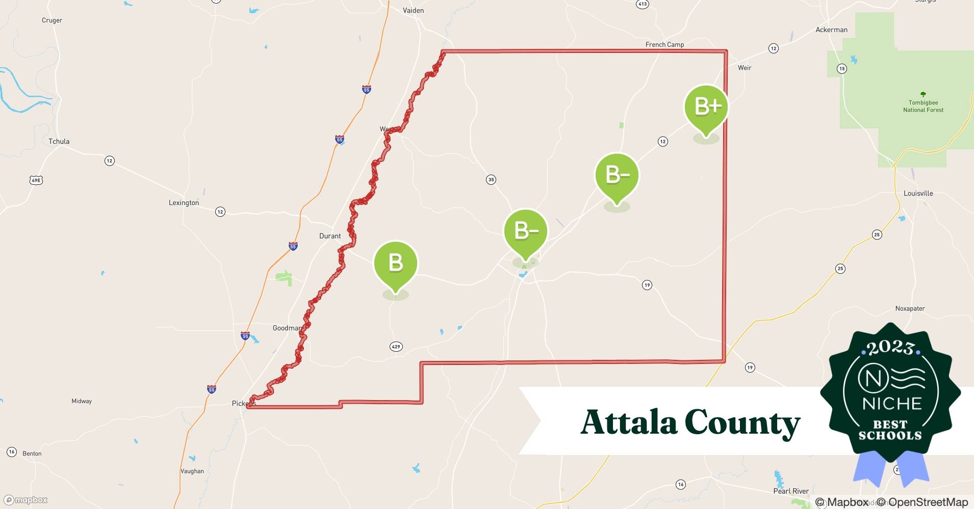 School Districts in Attala County, MS - Niche