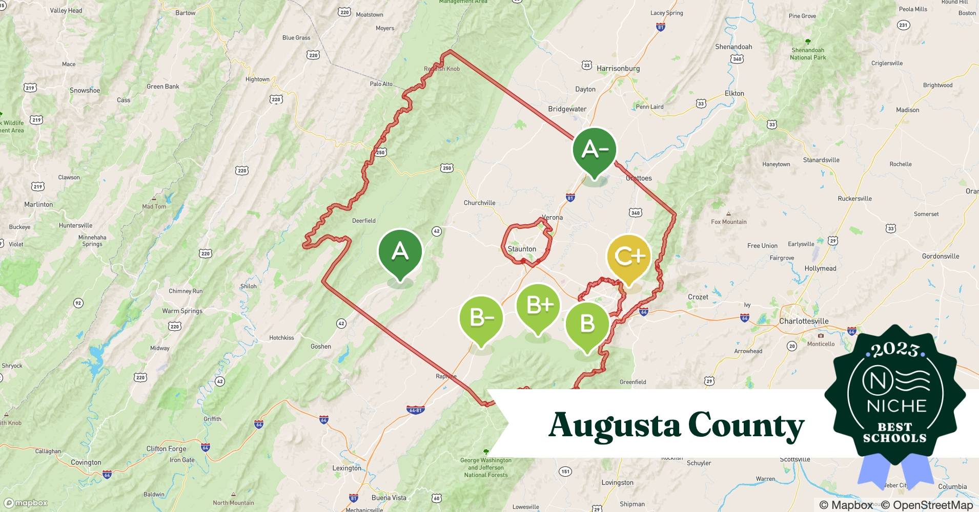 K-12 Schools in Augusta County, VA - Niche