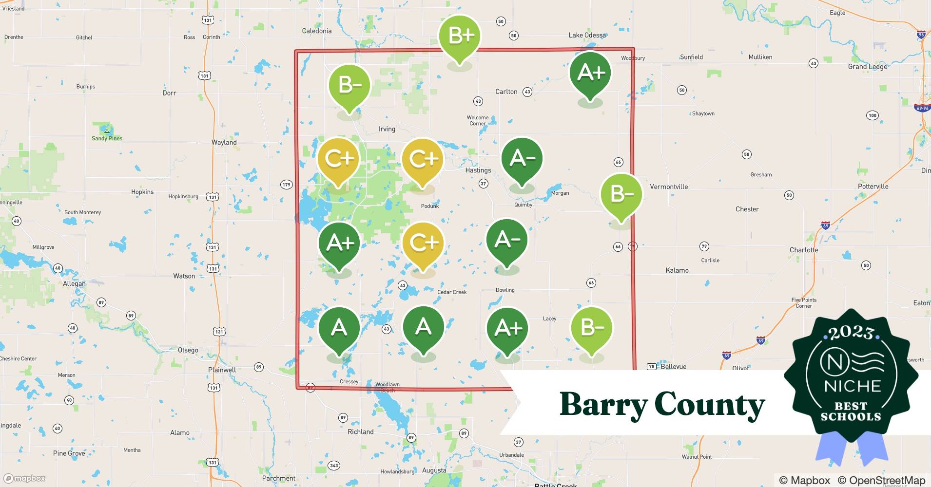 School Districts in Barry County, MI - Niche