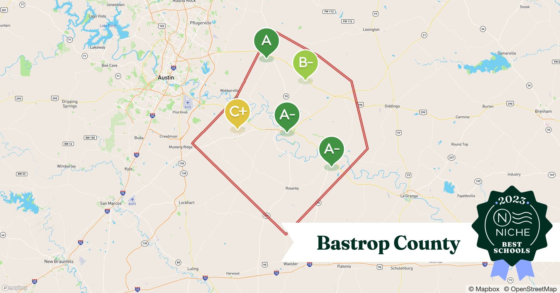 School Districts in Bastrop County, TX - Niche