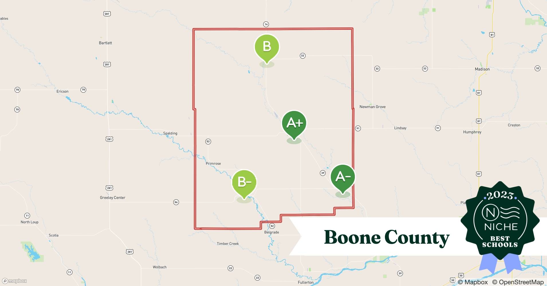 School Districts in Boone County, NE - Niche
