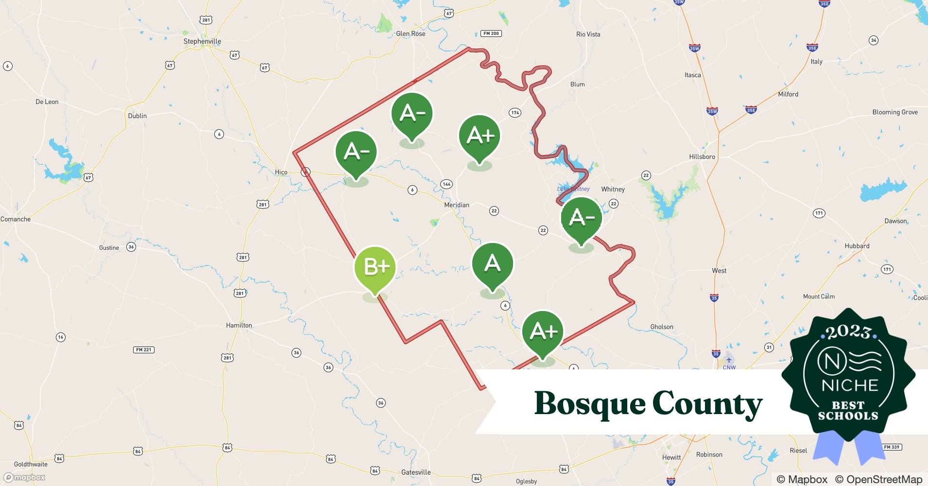 School Districts in Bosque County, TX - Niche