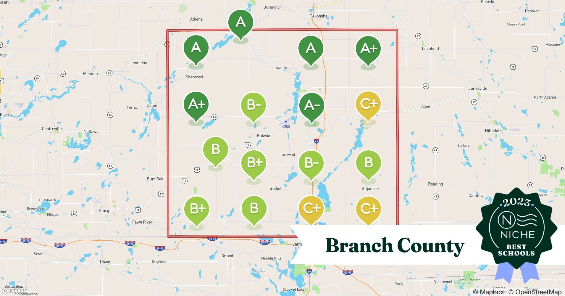 School Districts in Branch County, MI - Niche
