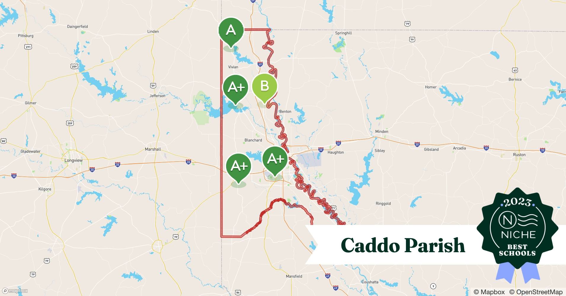 K-12 Schools in Caddo Parish, LA - Niche