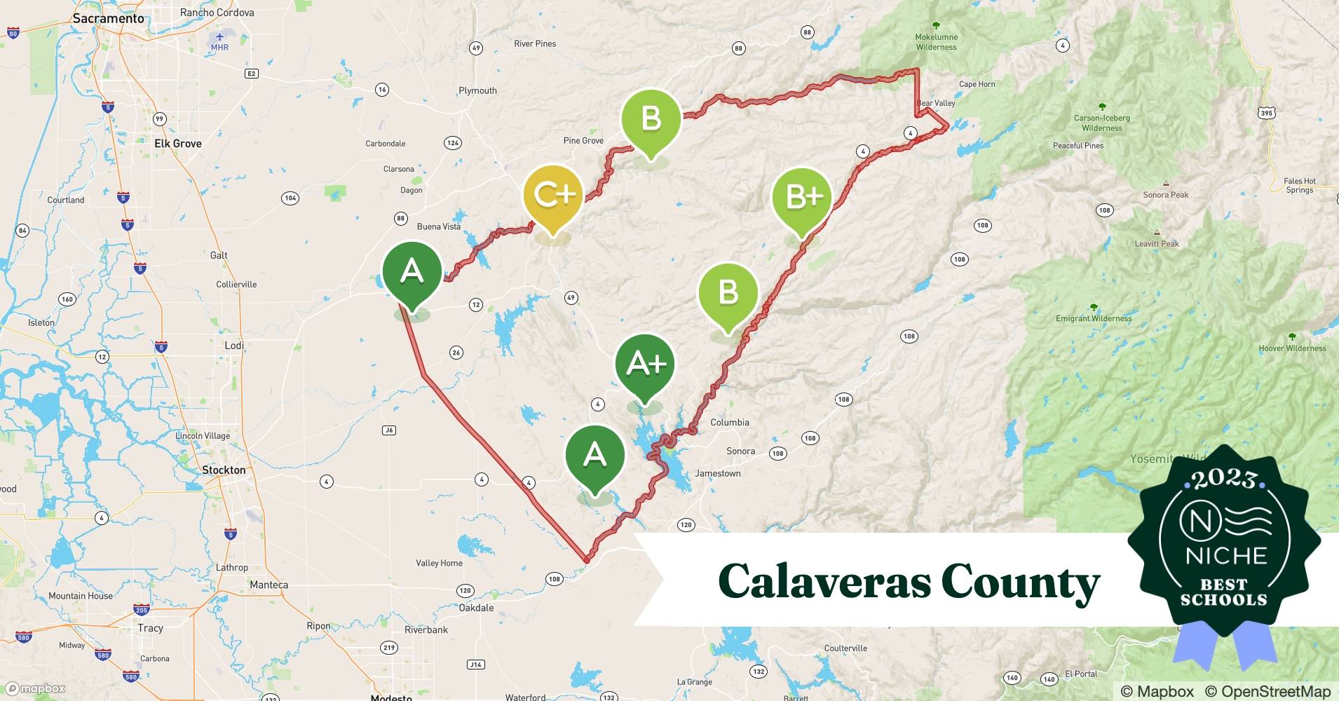 School Districts in Calaveras County, CA - Niche