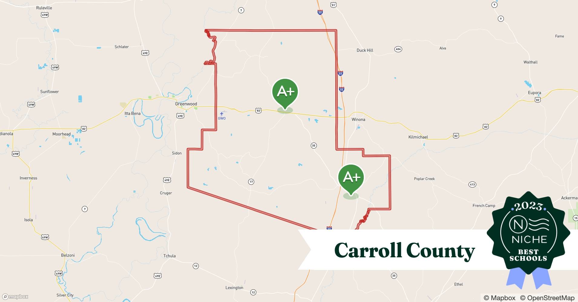 K-12 Schools in Carroll County, MS - Niche
