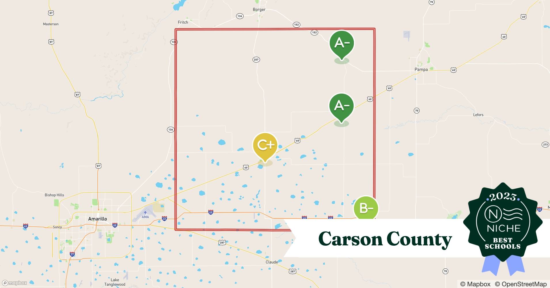 School Districts in Carson County, TX - Niche