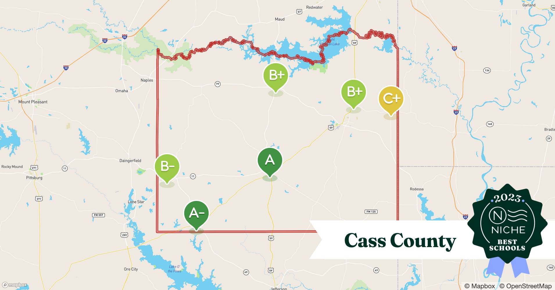 School Districts in Cass County, TX - Niche