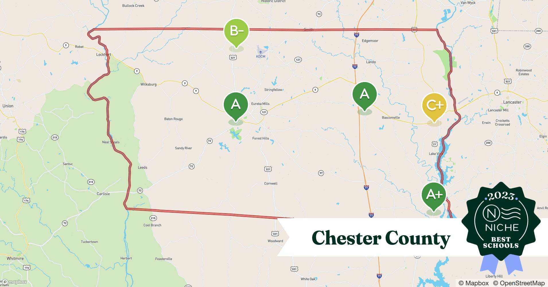 School Districts in Chester County, SC - Niche