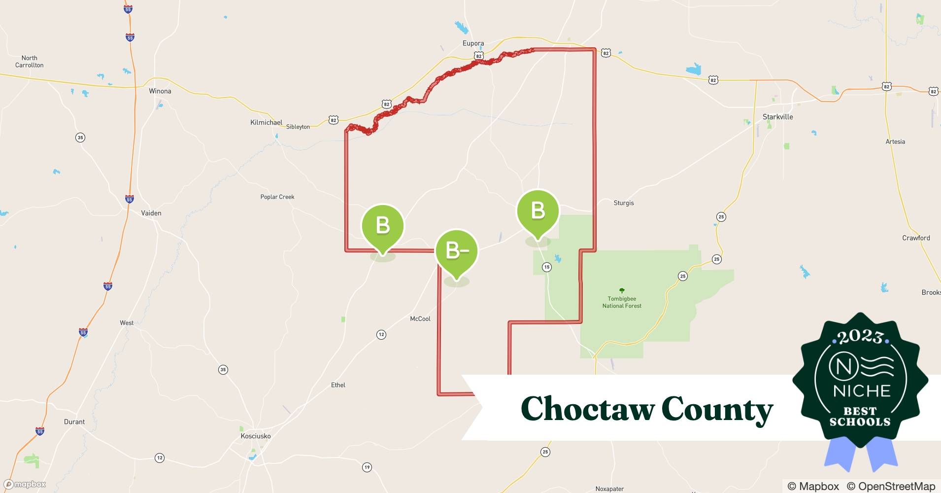 School Districts in Choctaw County, MS - Niche